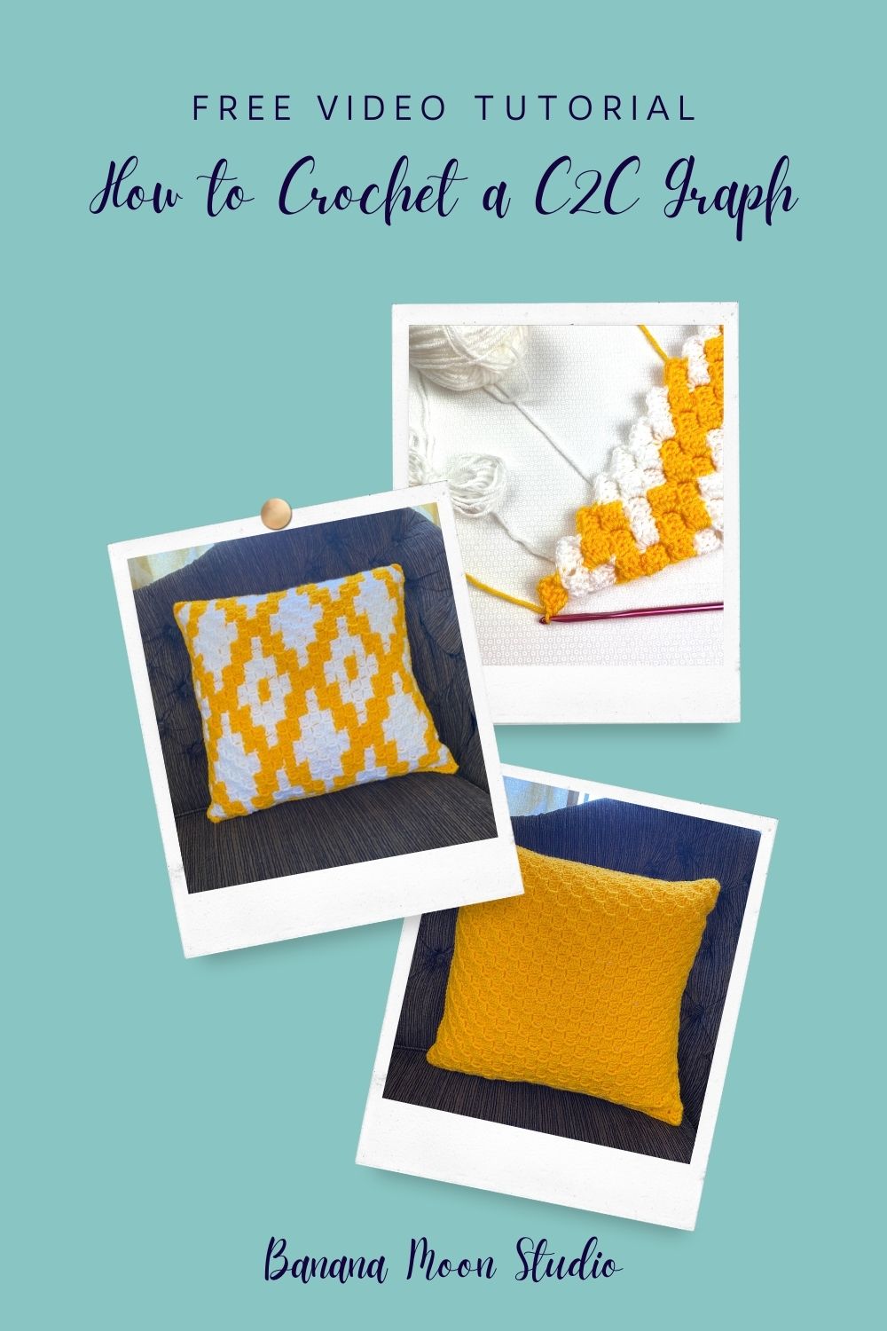 How to Crochet a C2C Graph • Banana Moon Studio