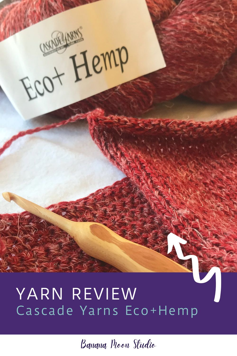 Cascade Yarns Eco Hemp Review • Banana Moon Studio